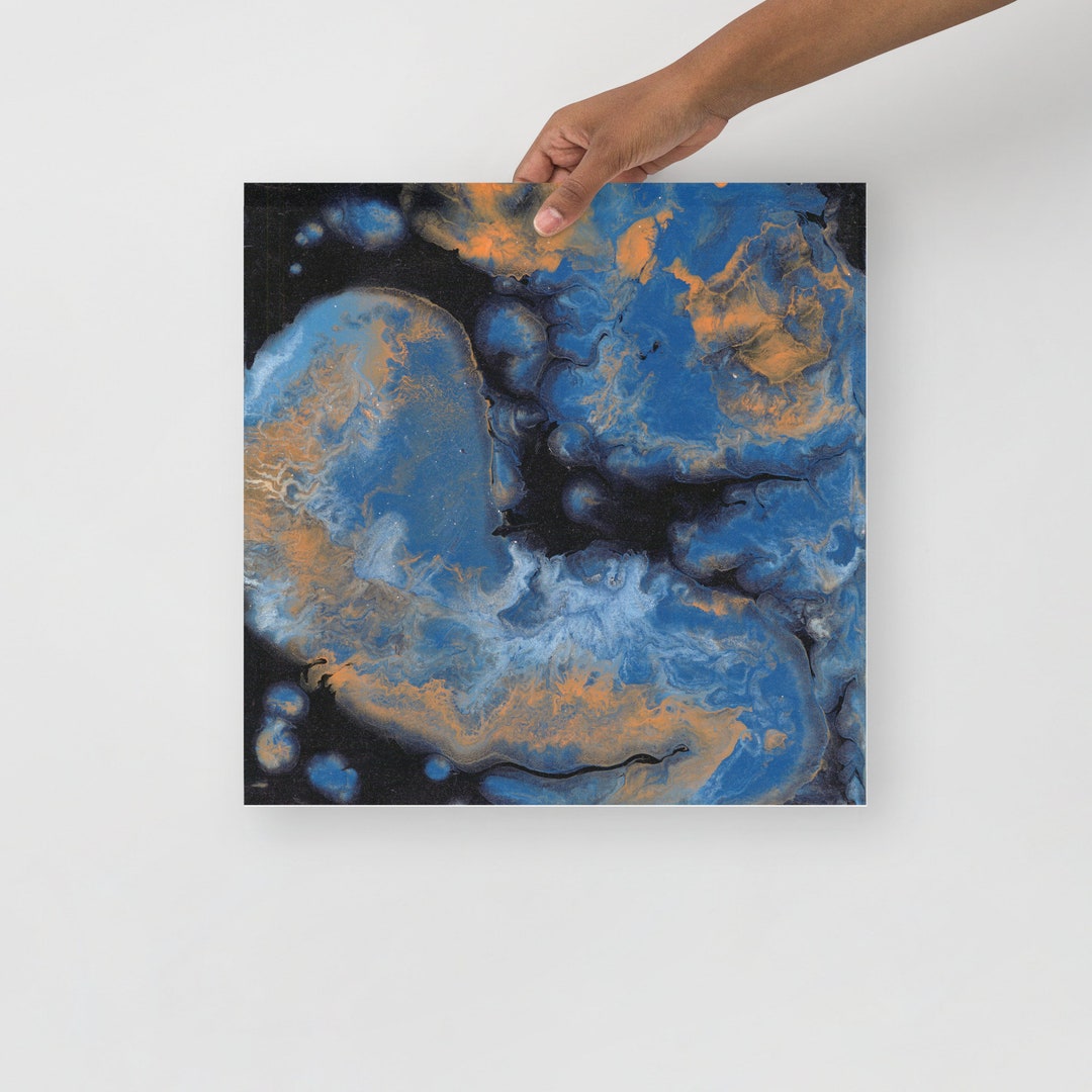 Planetary Embryo Original Art Professional Print. Embryo Cosmos Poster ...