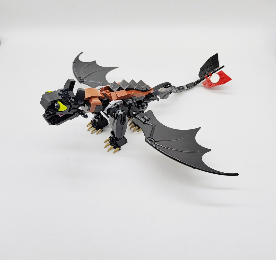 Self MOC Blocsk Set Toothless Building Bricks - Etsy