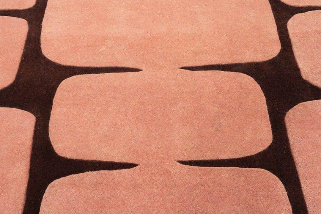 Modern Tufted Minimalist Bespoke Rug Hand-tufted 100% Wool Handmade ...