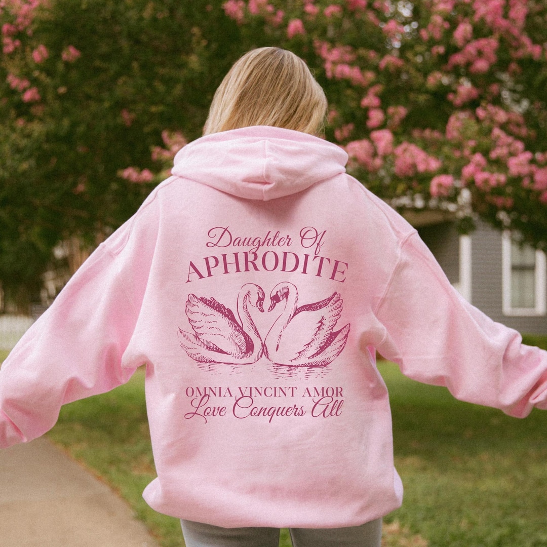 Child of Aphrodite Hoodie Folklore Hoodie Aphrodite Hoodie Swan Hoodie ...