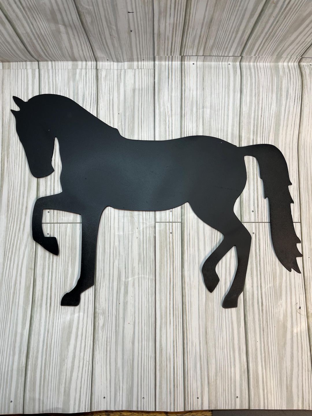 Horse Standing Metal Plasma Cut Wall Art Home Decor - Etsy