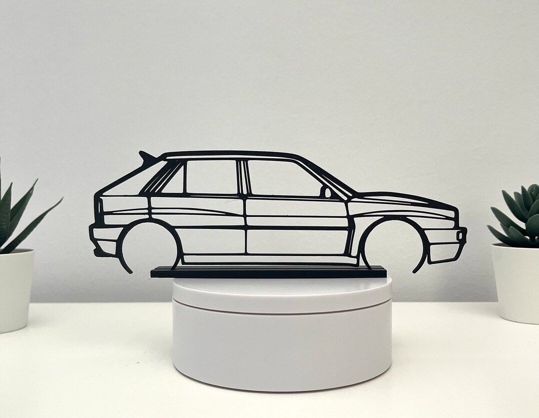 Lancia Delta Integrale HF Car Automobiles Car Gift Gift for Car Lovers ...