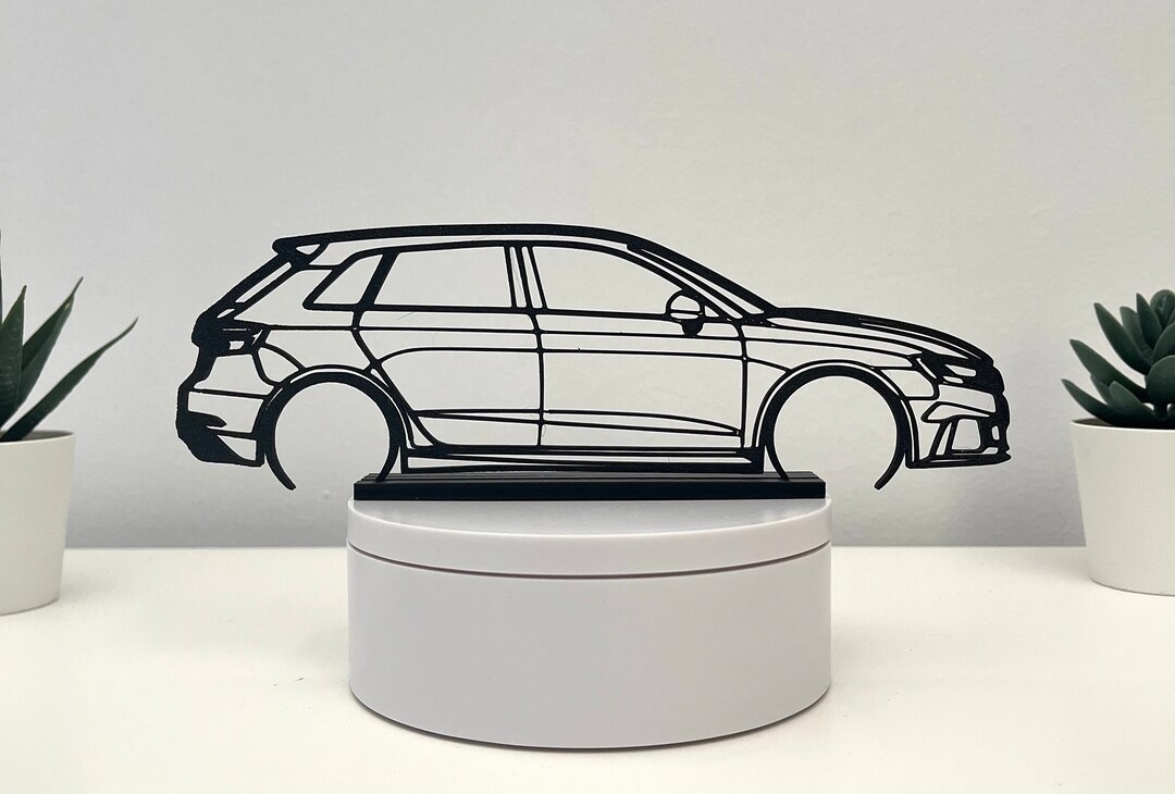 Audi RS3 Sportback Car Automobiles Car Gift Gift for Car Lovers 3D ...