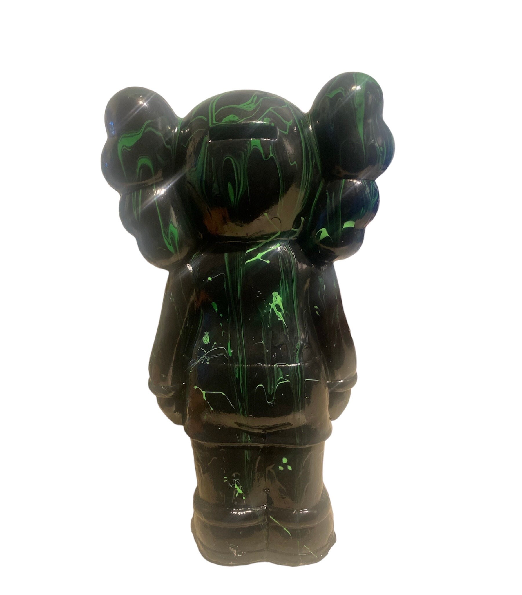 KAWS DIY Fluid Art Figurine COIN Bank - Etsy
