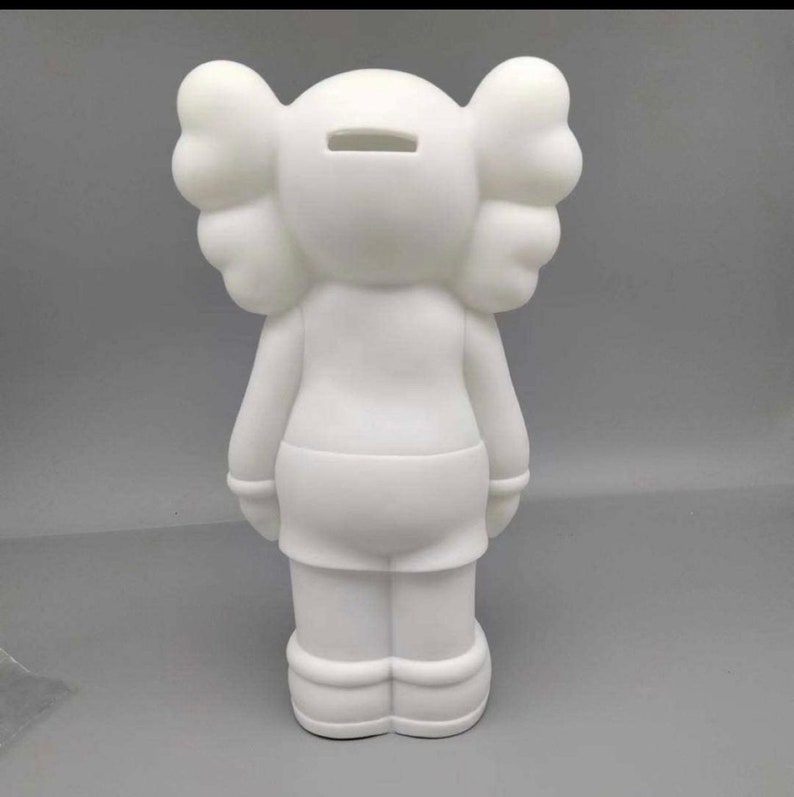 KAWS DIY Fluid Art Figurine COIN Bank - Etsy