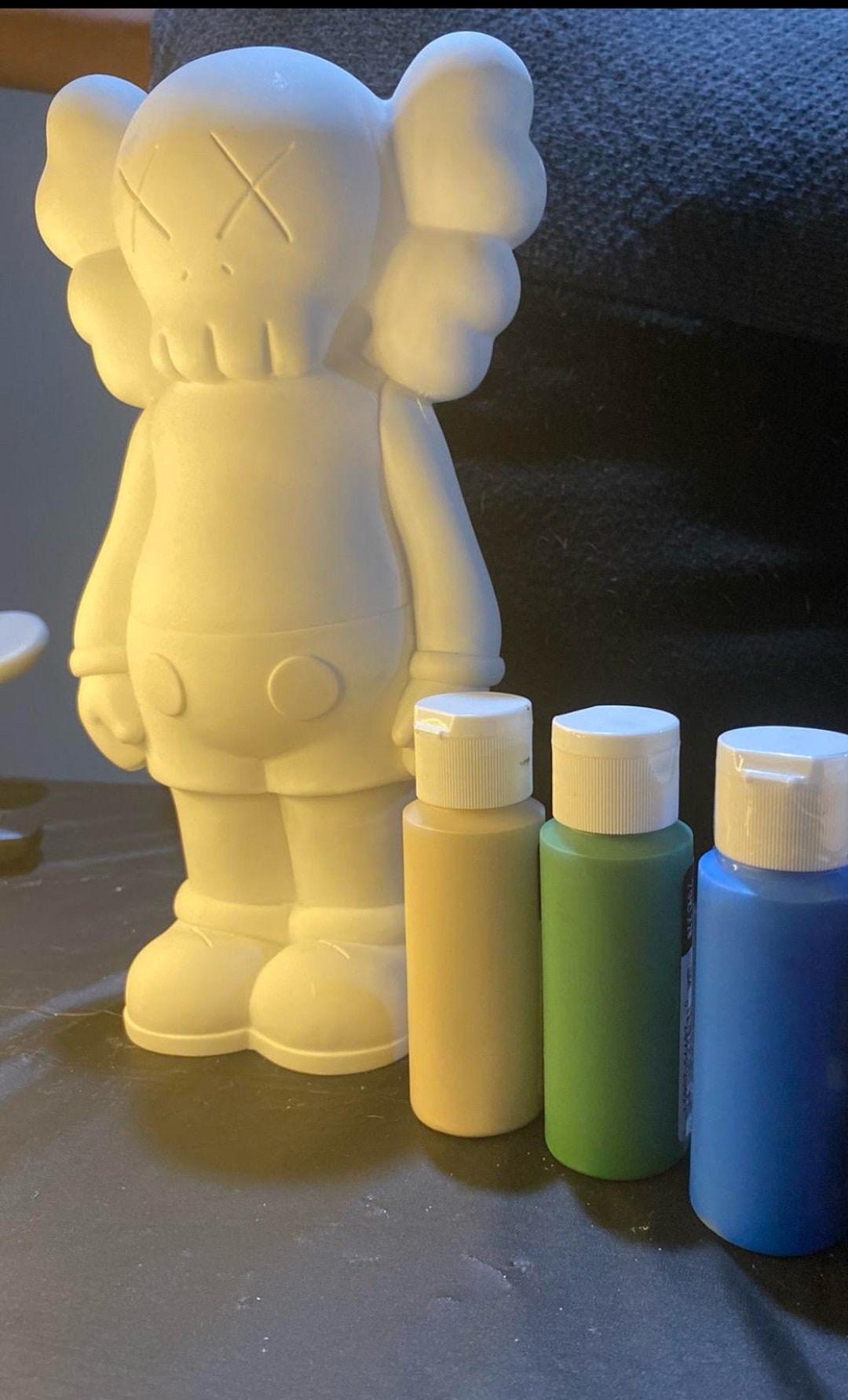 KAWS DIY Fluid Art Figurine COIN Bank - Etsy