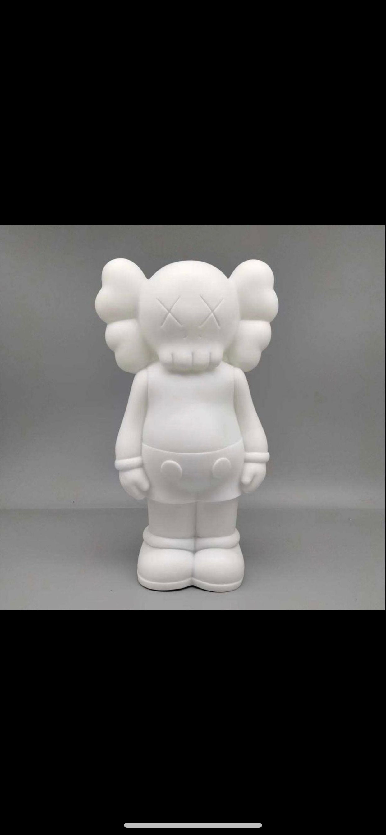KAWS DIY Fluid Art Figurine COIN Bank - Etsy