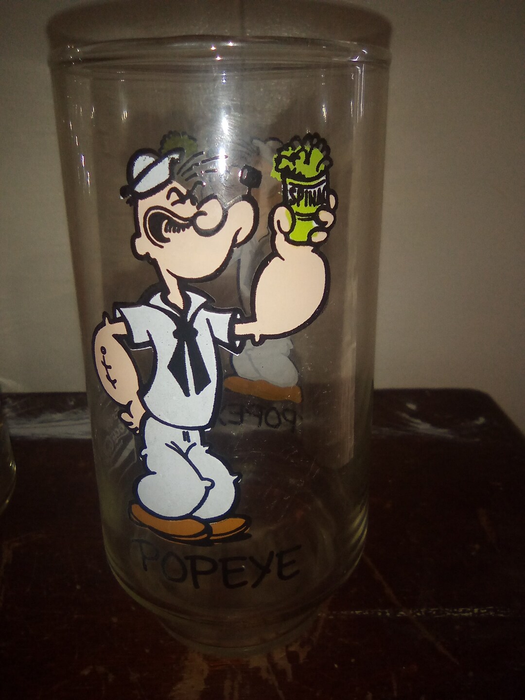 Vintage Popeye and Crew Cups Also Barney and Betty - Etsy