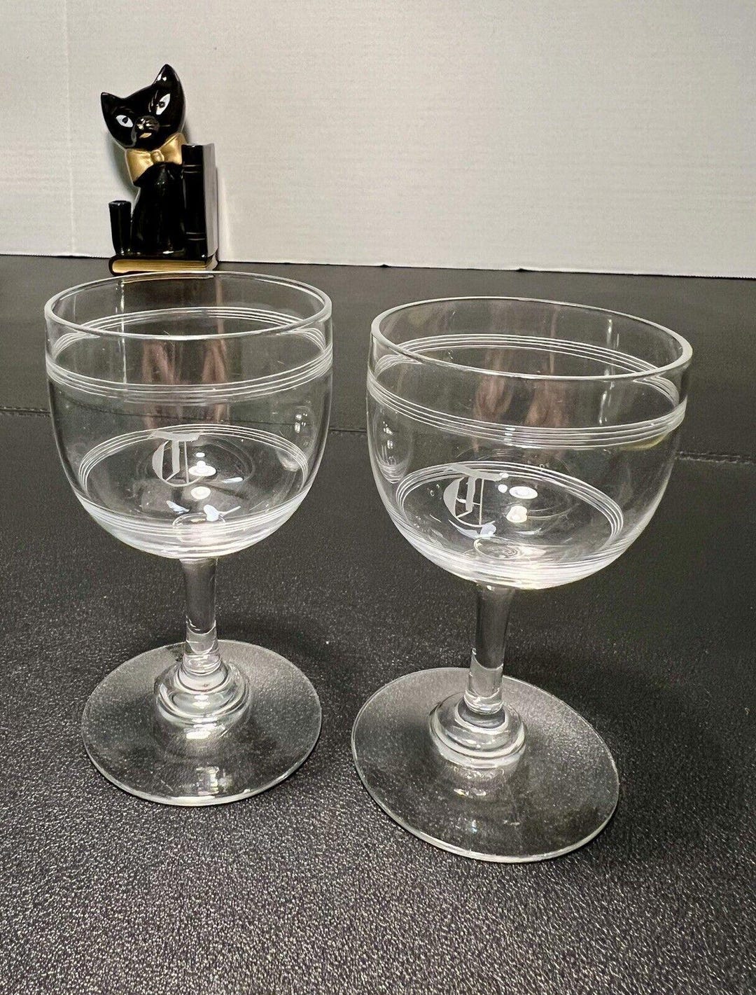 Thomas by Rosenthal Vintage 1970s 2 “trend” Etched Liquor Glasses - Etsy
