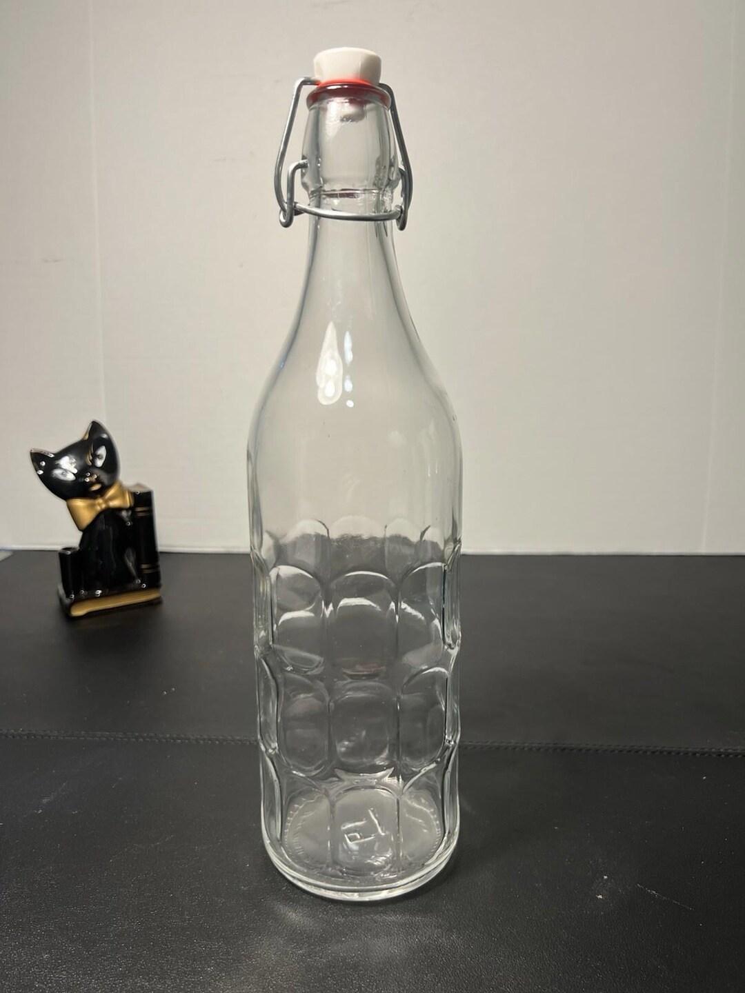 Bormioli Rocco 1990 Moresca 19 Swing Top Stopper Clear Glass Bottle Italy, 12.5” - Etsy