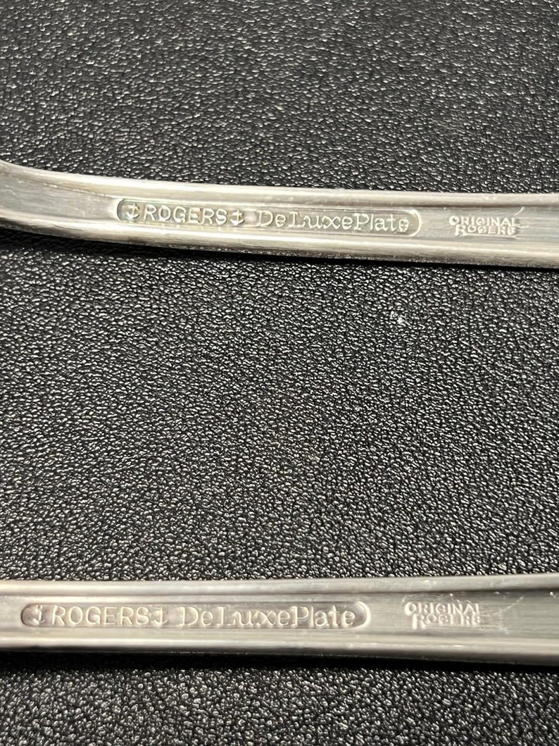 Rogers Deluxe Plate USA 1930s Precious Silverplate Dessert Server ...