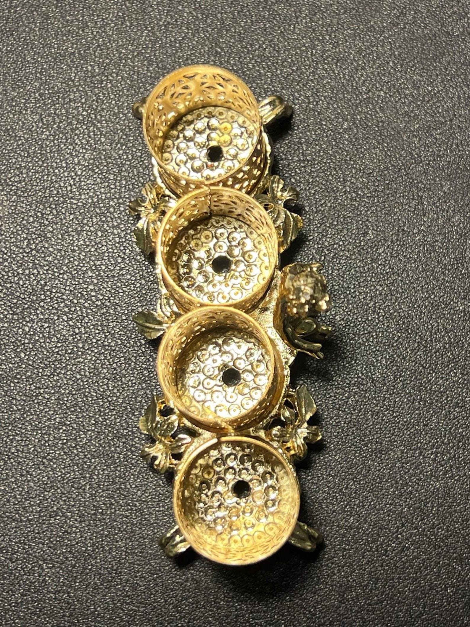 SF© 1960s Gold-tone Rococo Lipstick Holder With Cherub, 4x1.5” - Etsy