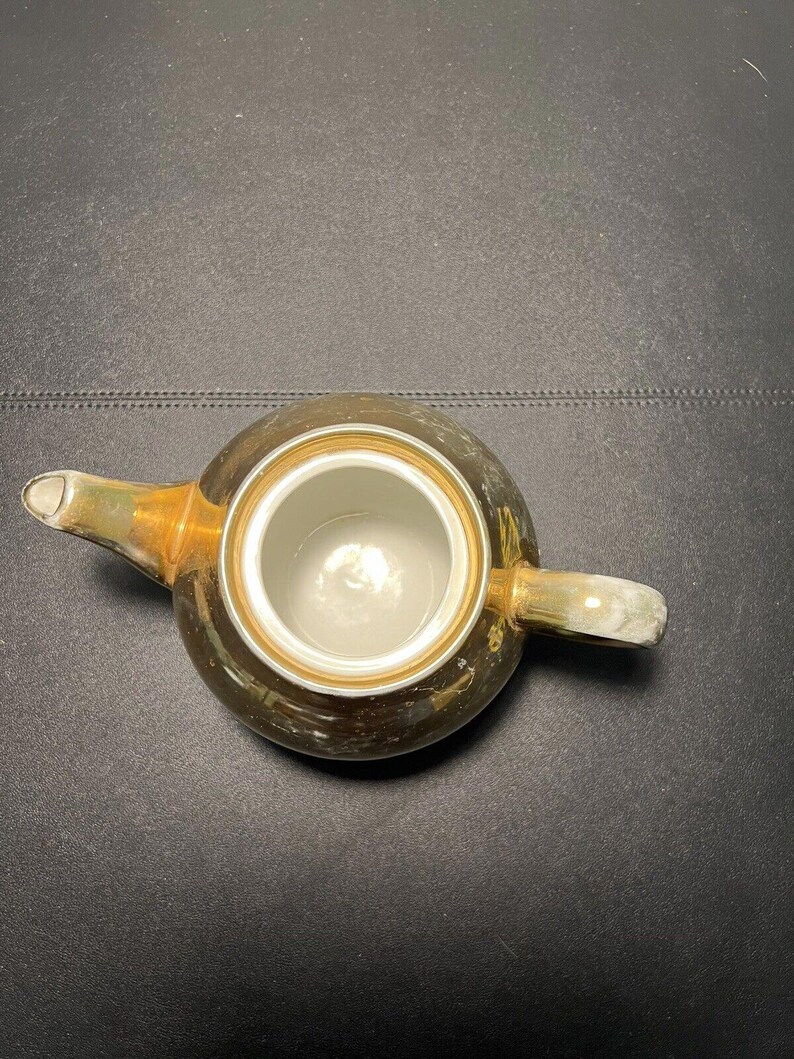 Royal Worcester Vintage 1950s Small Fireproof Evesham Gold Lustre ...