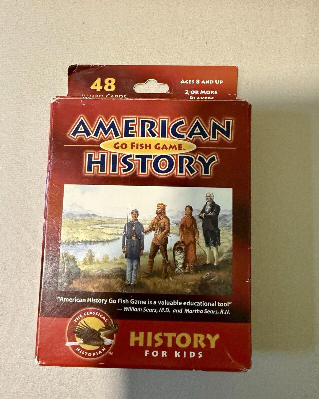 The Classical Historian American History Go Fish 4 Card Games History ...
