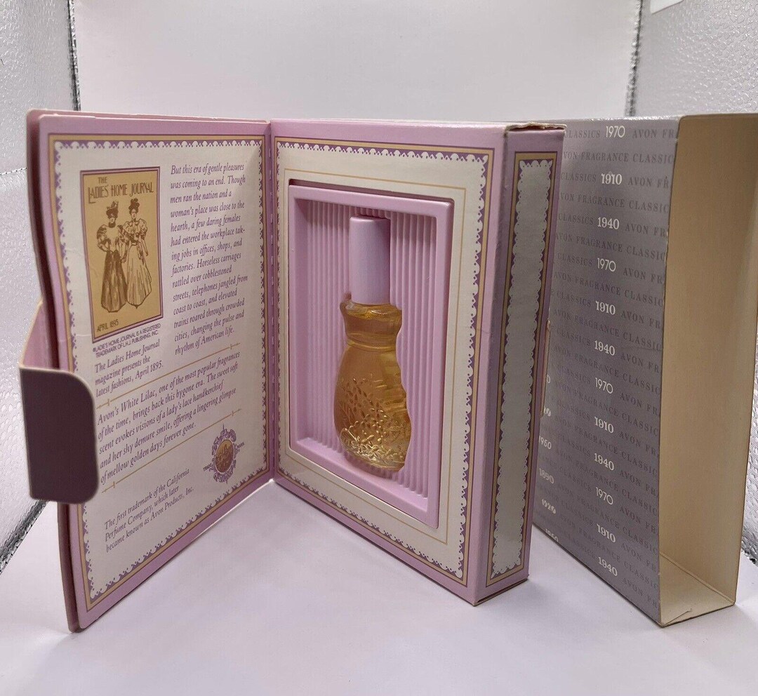 Vintage Collectible AVON White Lilac Cologne 0.5 Fl Oz - Etsy