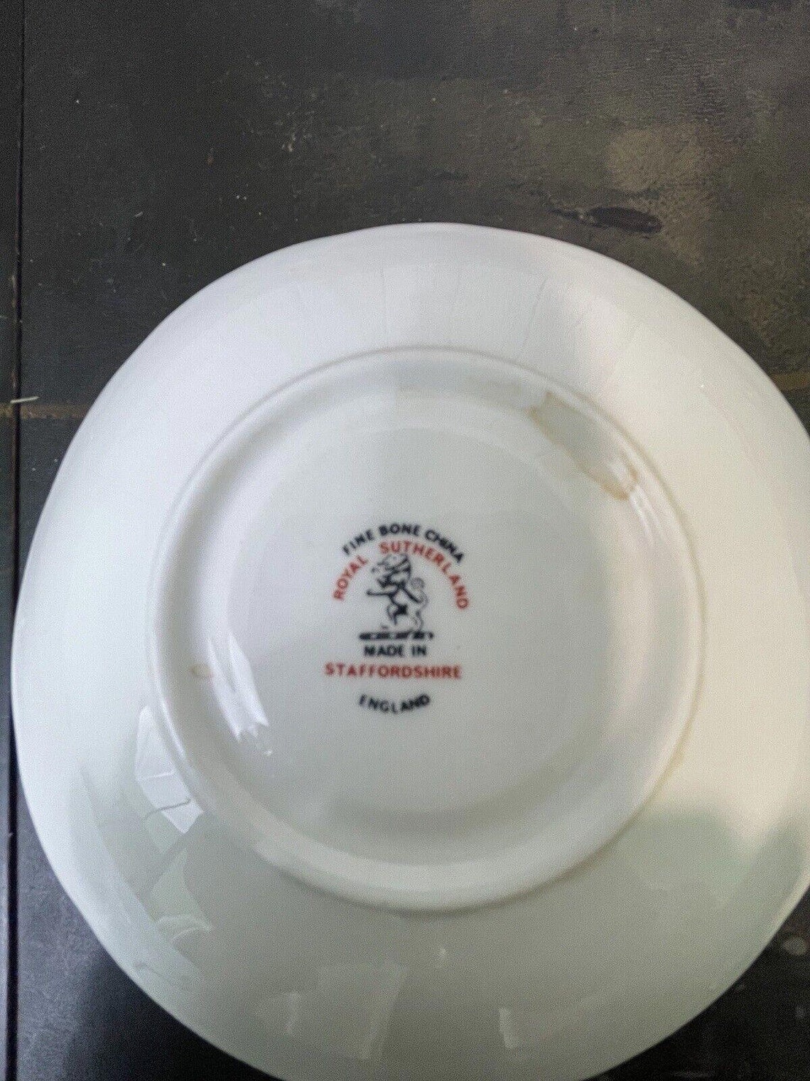Royal Sutherland England Vintage Bone China Floral Replacement Saucer ...