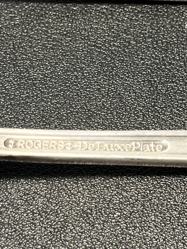 Rogers Deluxe Plate USA 1930s Precious Silverplate Dessert Server ...