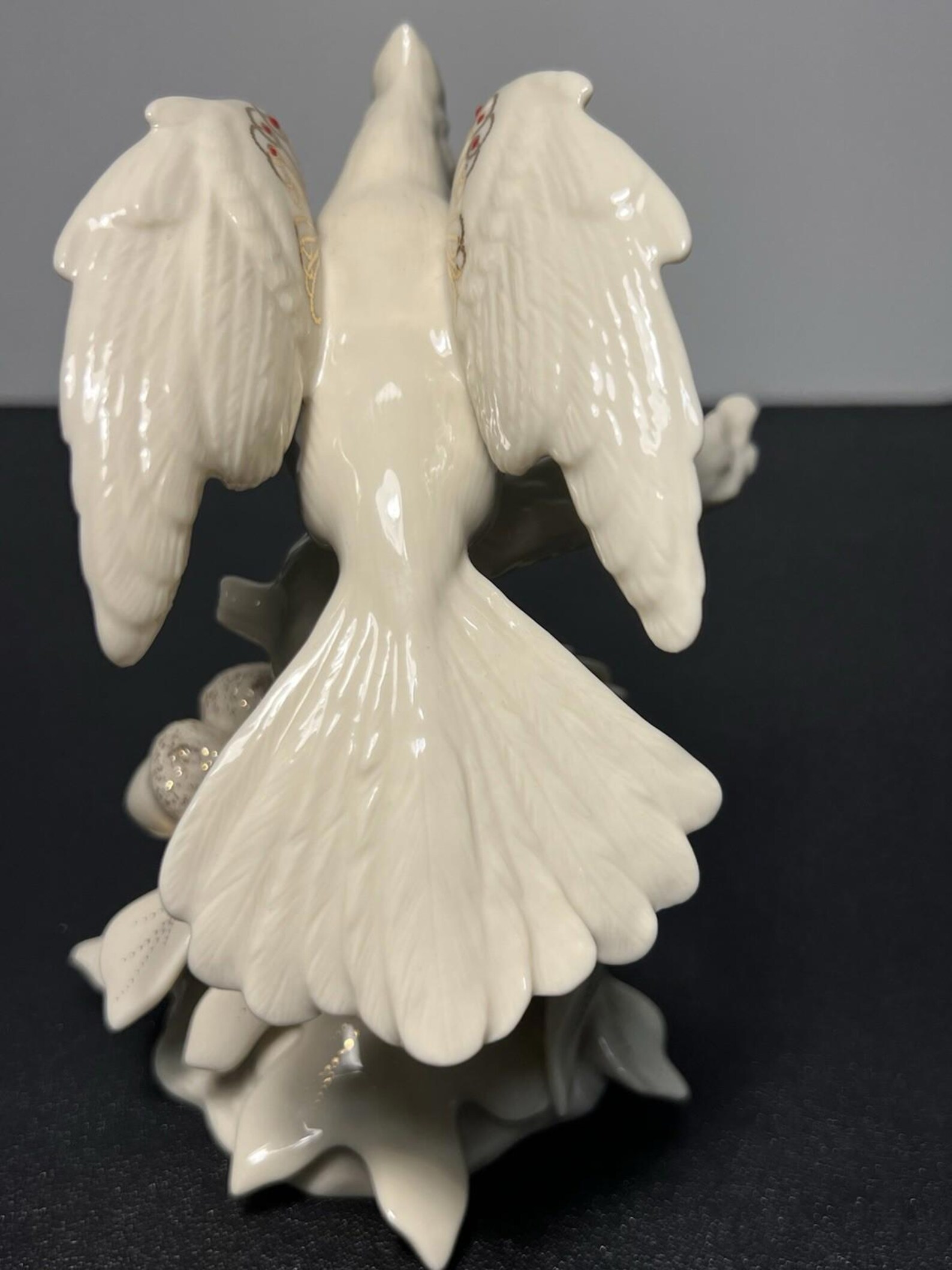 Lenox 1990s China Jewels White Cardinal With Butterfly & Acorns, 5x7 ...