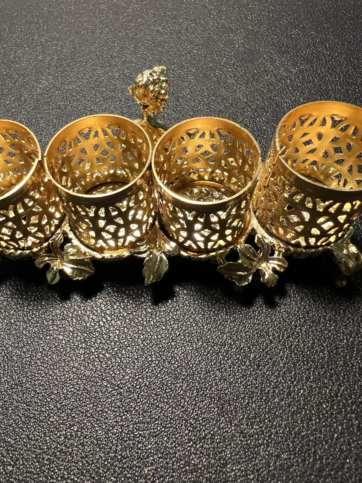SF© 1960s Gold-tone Rococo Lipstick Holder With Cherub, 4x1.5” - Etsy