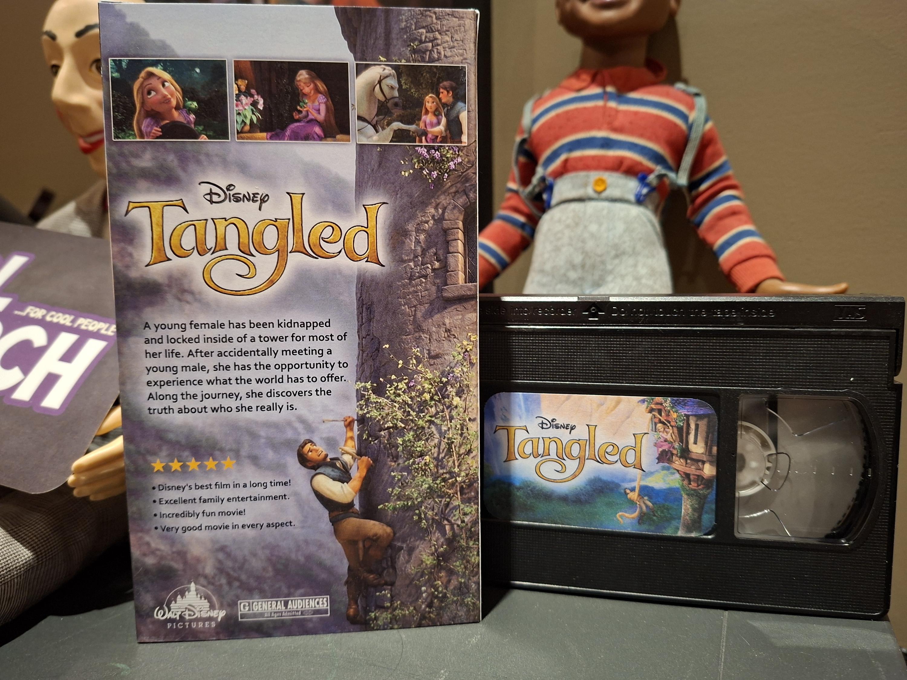 Tangled CUSTOM VHS Tape – Retro Movie Collector's Item - Etsy