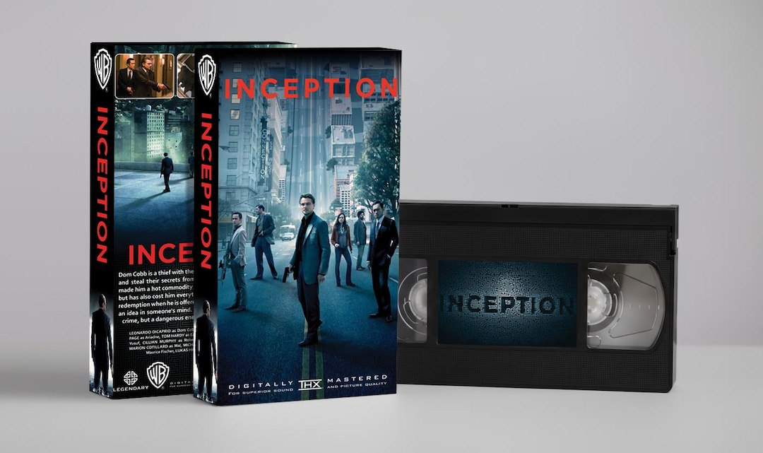 Inception VHS – Custom Retro Movie, Collector's Item - Etsy
