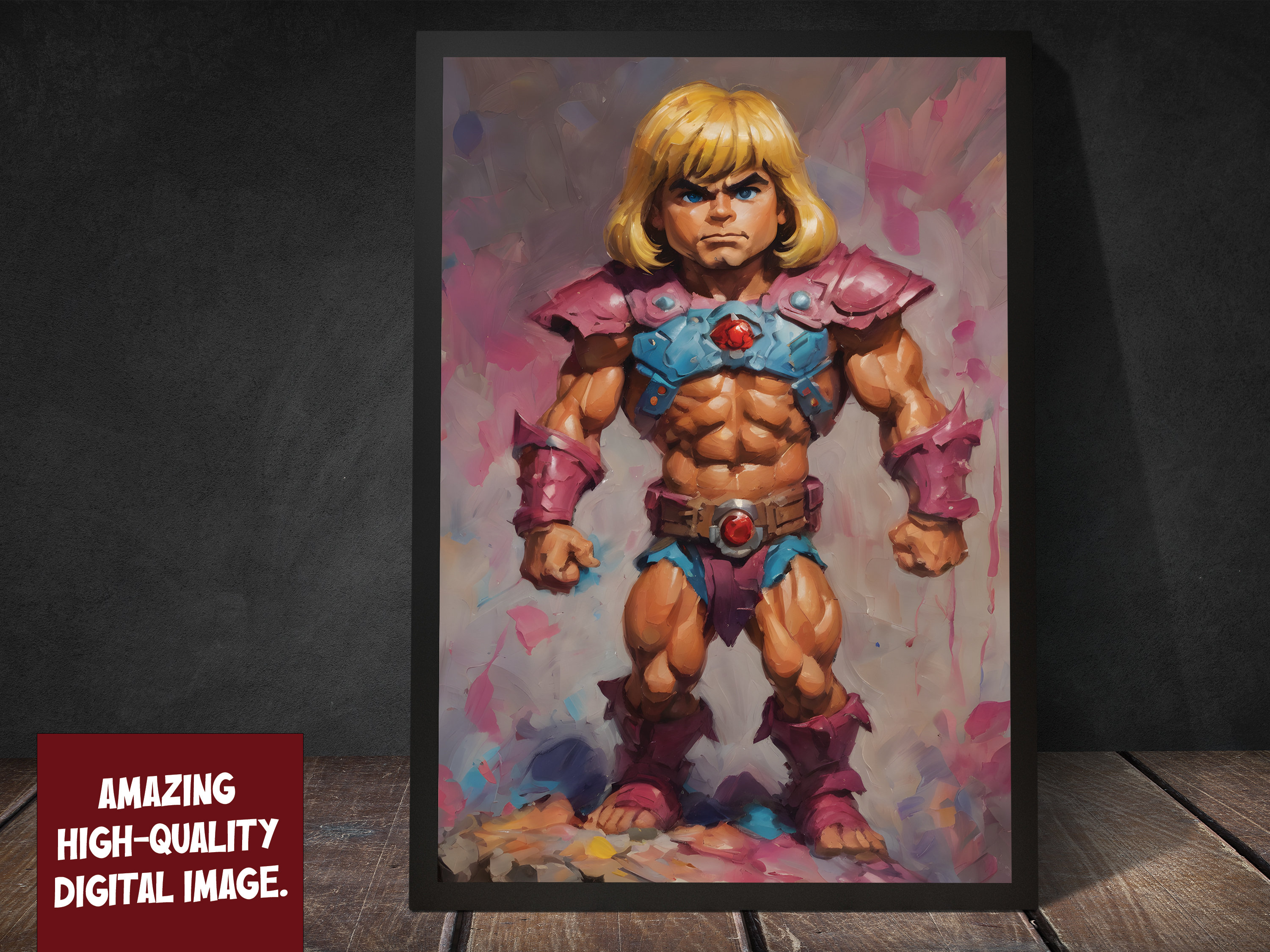 He-man: High Resolution Digital File Download Ready for Printing - Etsy