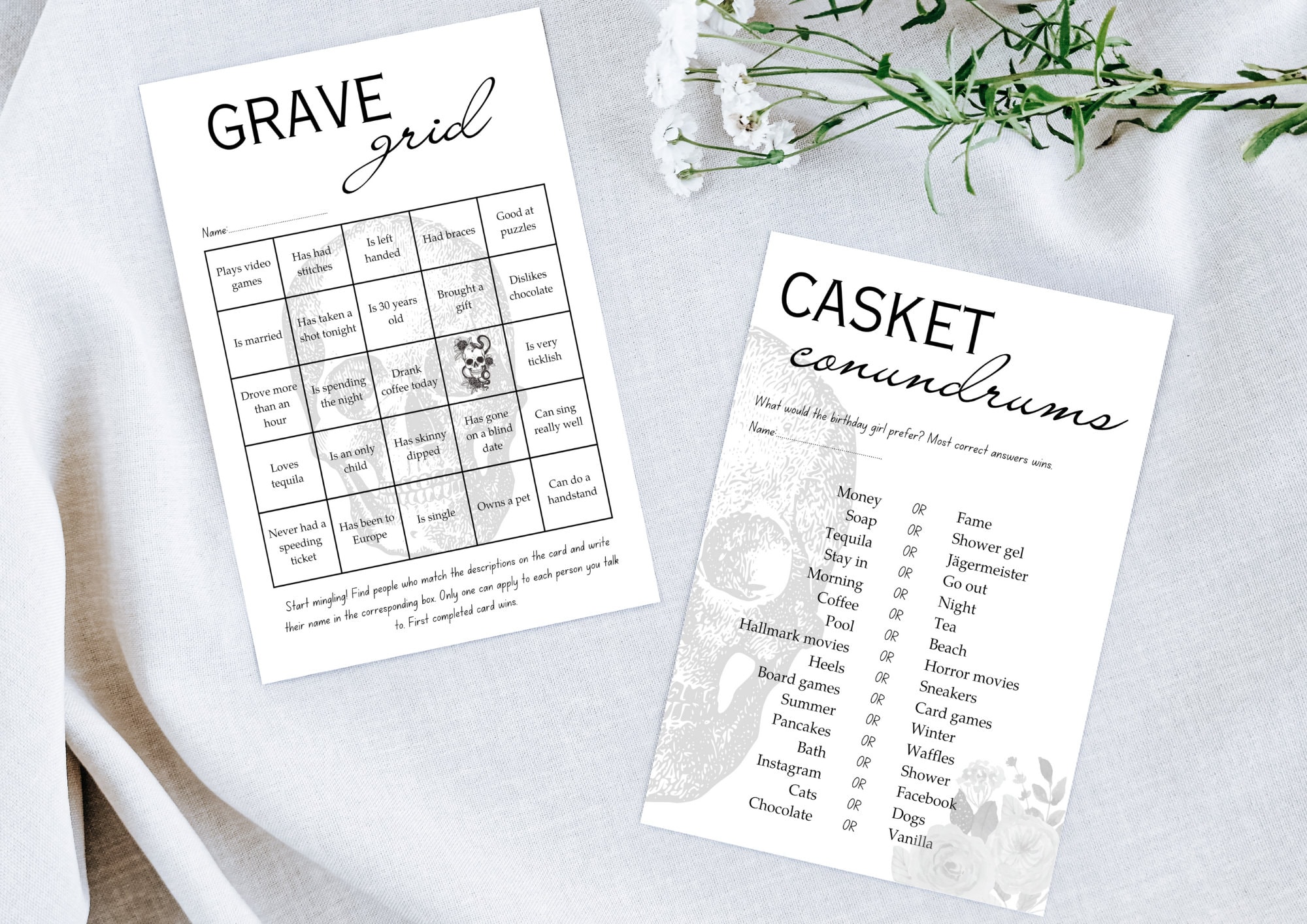 Funeral for My Youth | Death to My 20s | Customizable and Printable ...