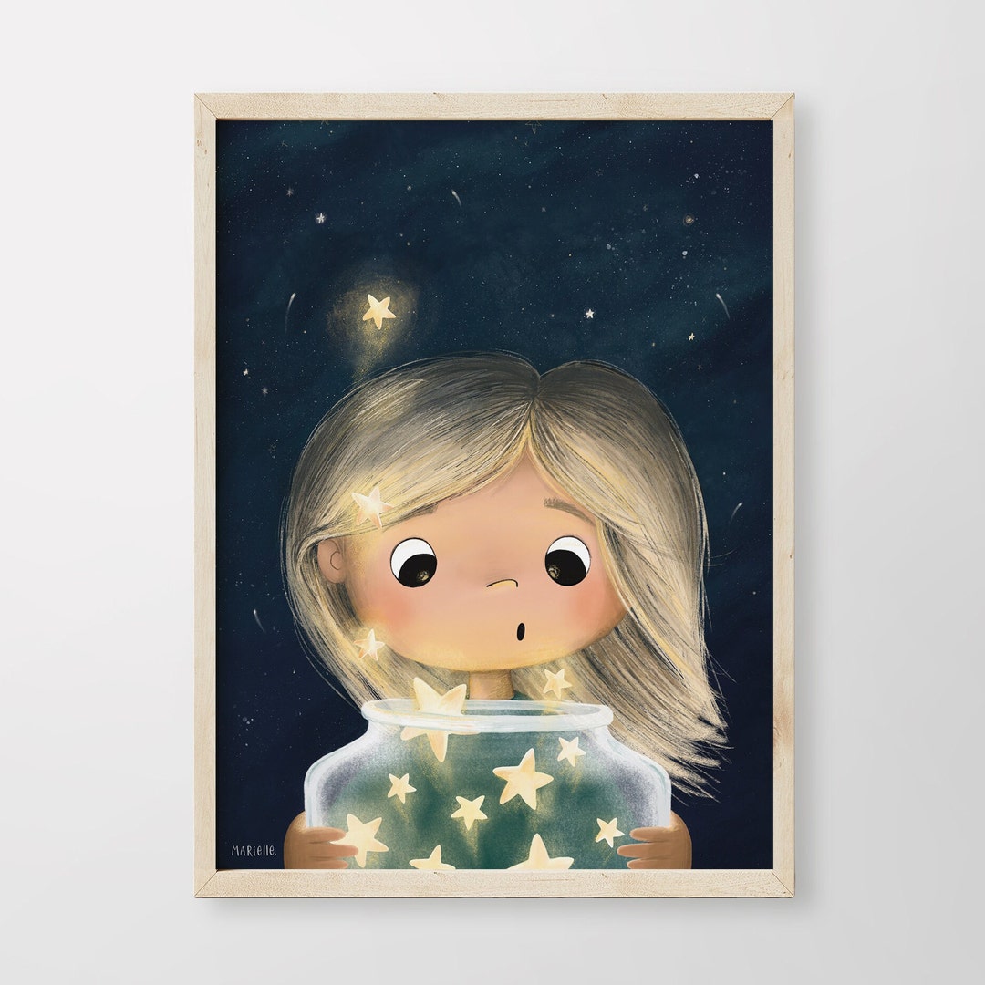 Children's Room Poster Star Magic Art Print - Etsy