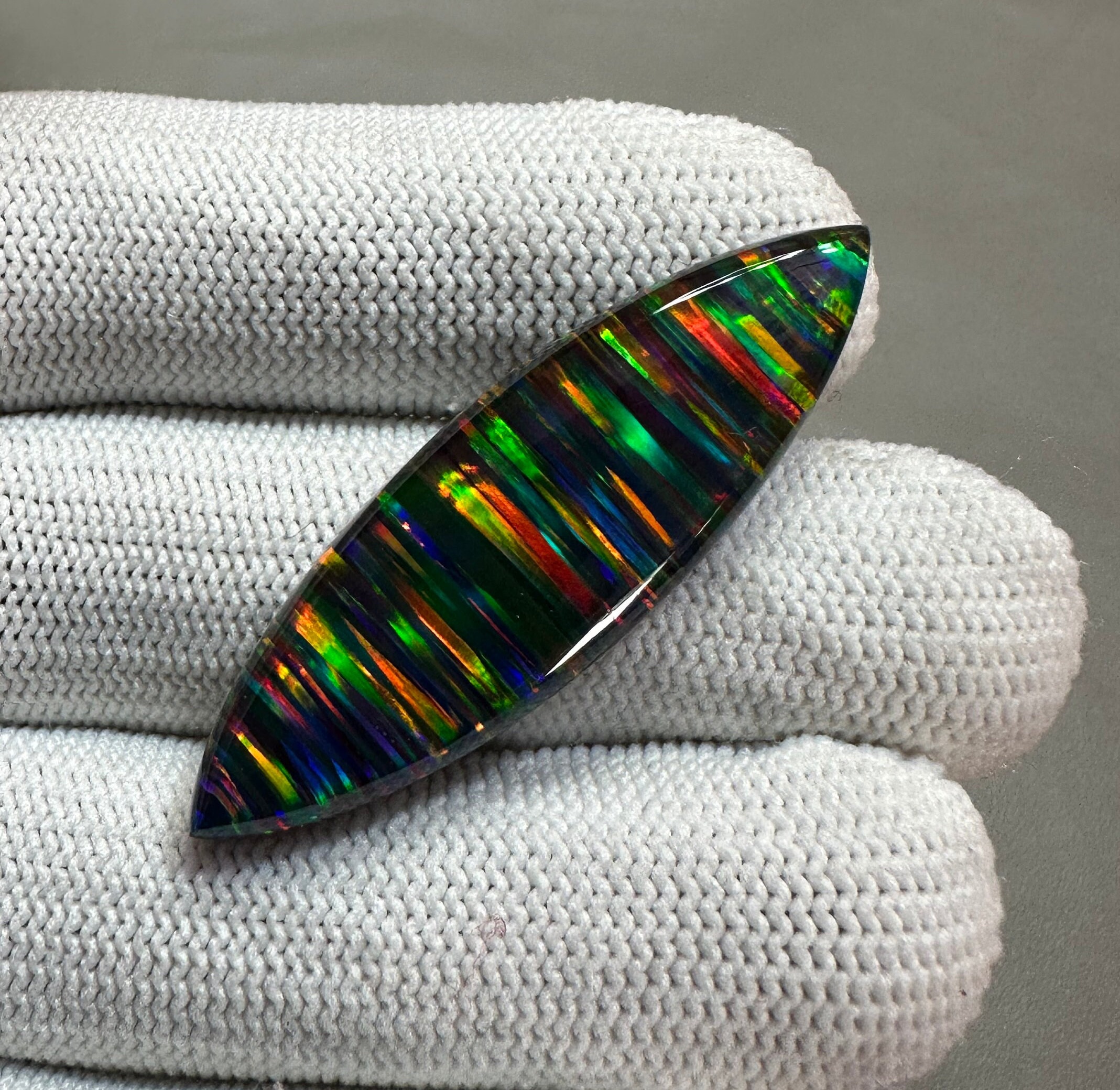 Top Quality Black Aurora Opal Cabochon Welo Fire Opal Gilson Aurora ...