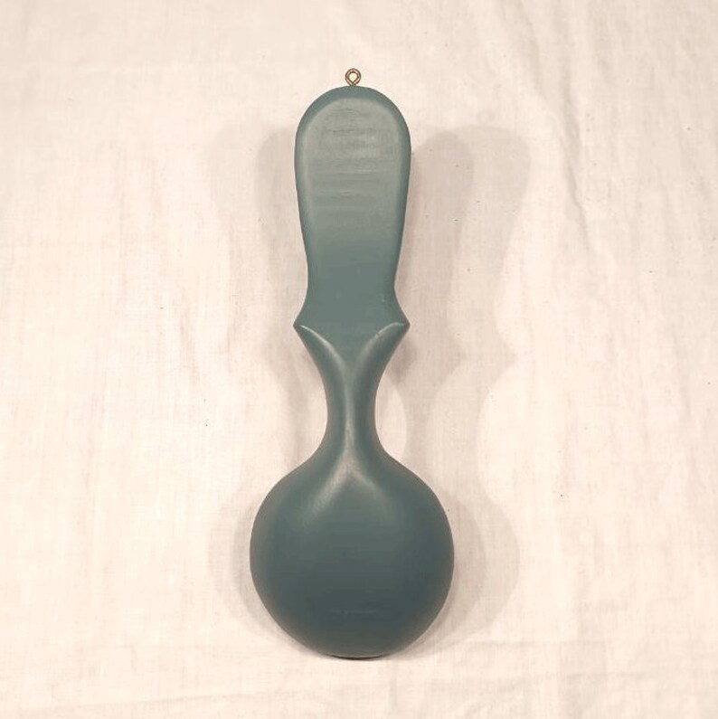 Norway Troll Spoon Folk Art Rosemaling Hand Carved Painted Wood Large ...