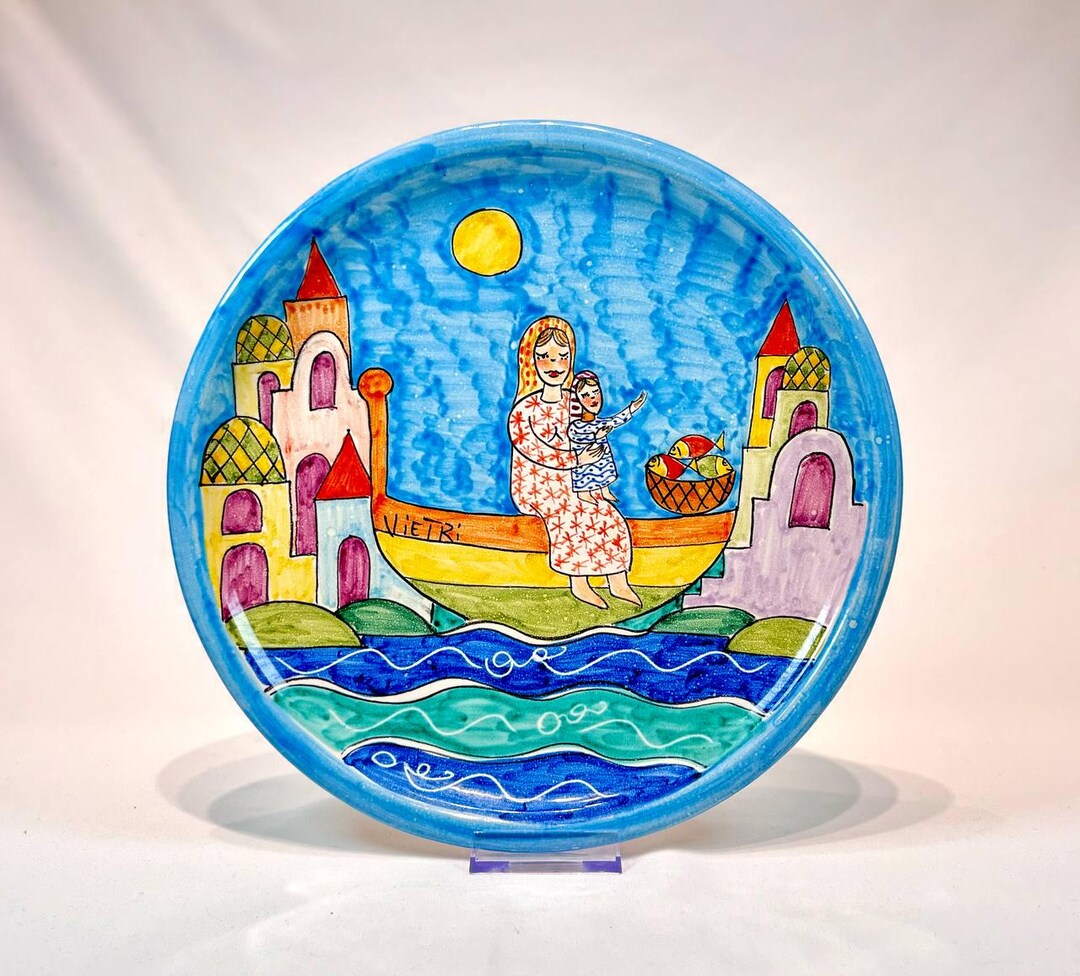 Stil Casa Minori Wall Plate Amalfi Coast - Etsy