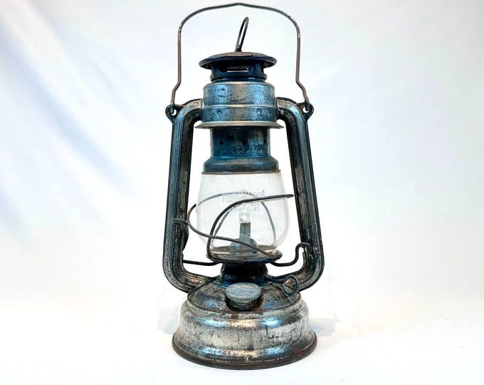 Vintage Feuer Hand Hurricane Oil Lamp From 1950's West Germany - Etsy