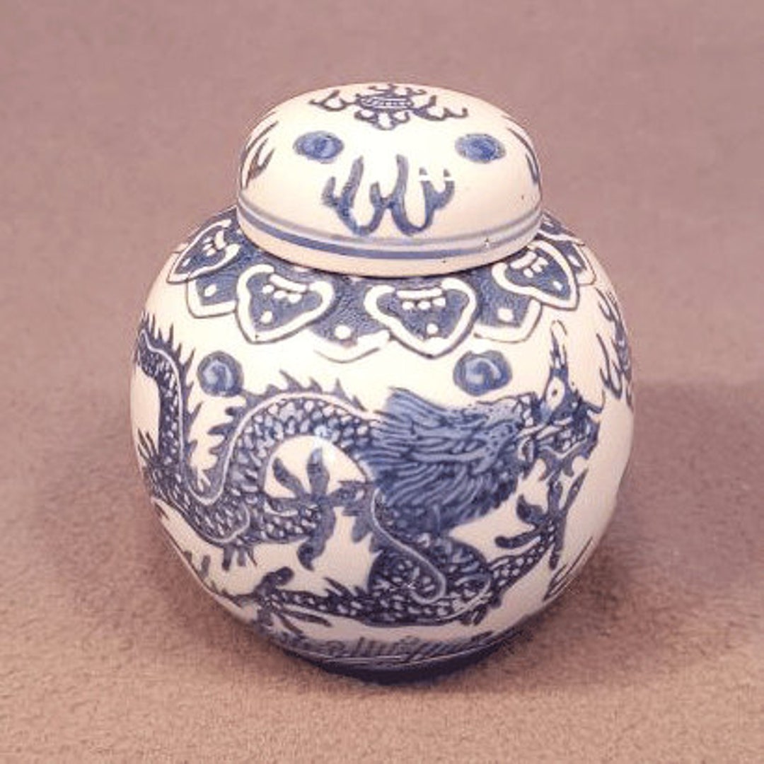 Porcelain & Pottery Dragon White Antique Chinese - Etsy
