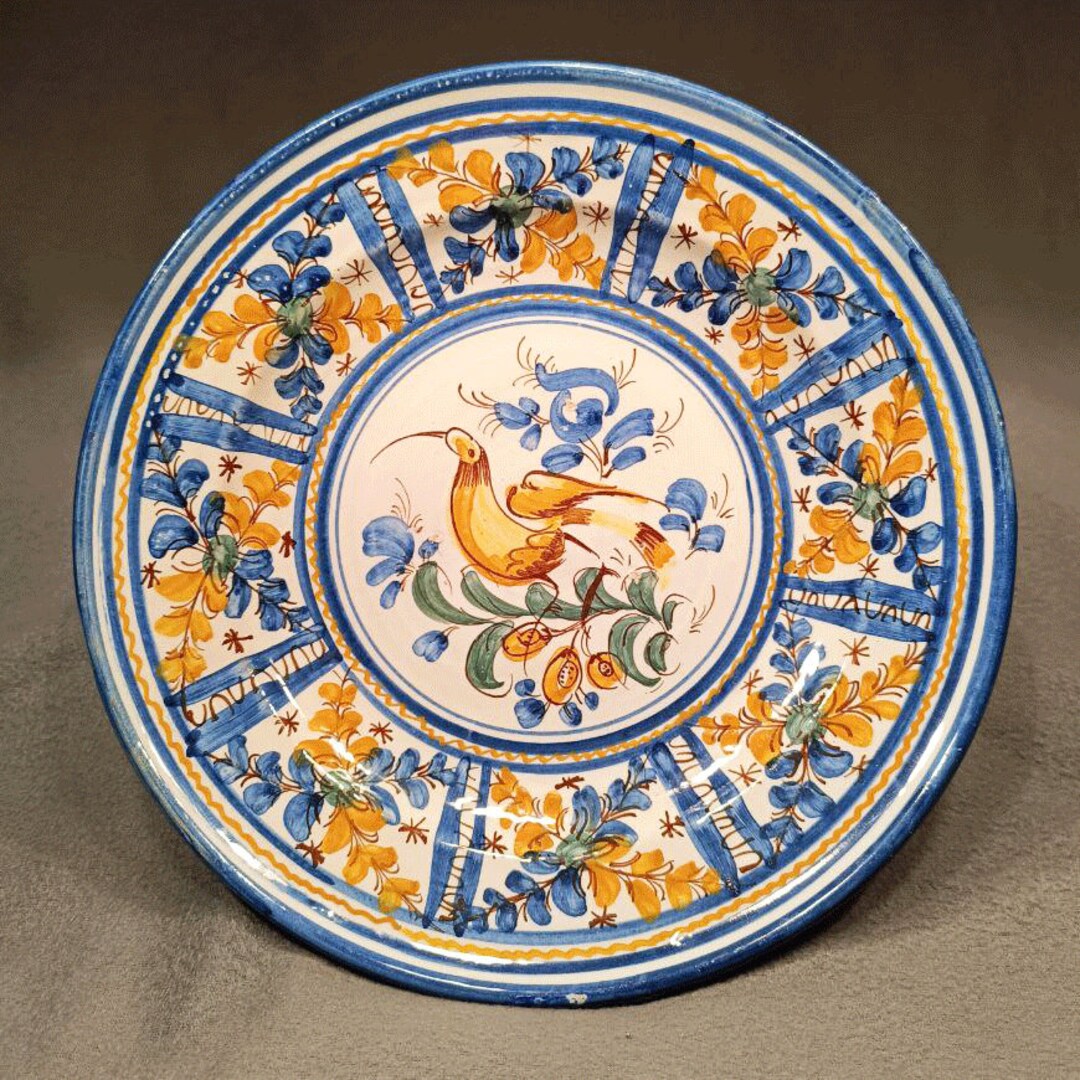 Antique Manises From the Mid-19th Century, Spanish Ceramics, Majolica ...