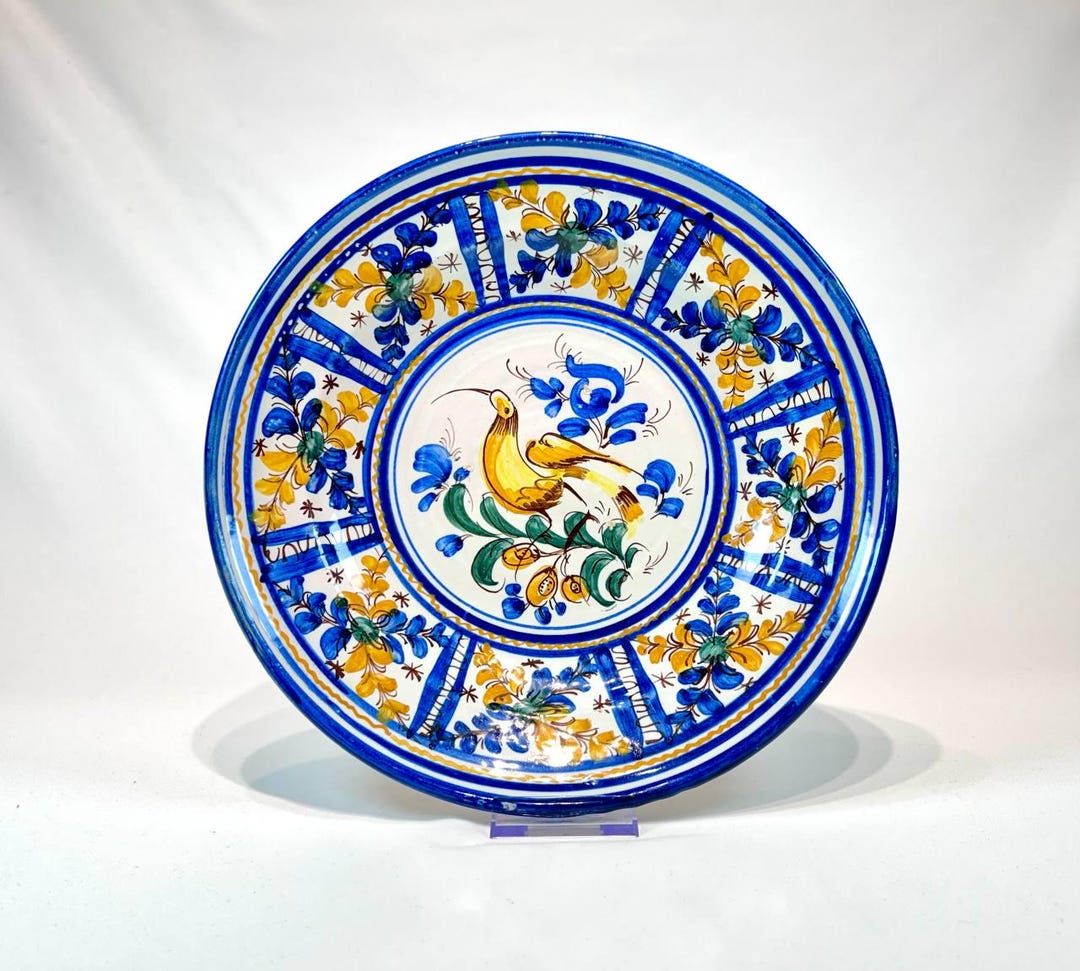 Antique Manises From the Mid-19th Century, Spanish Ceramics, Majolica ...