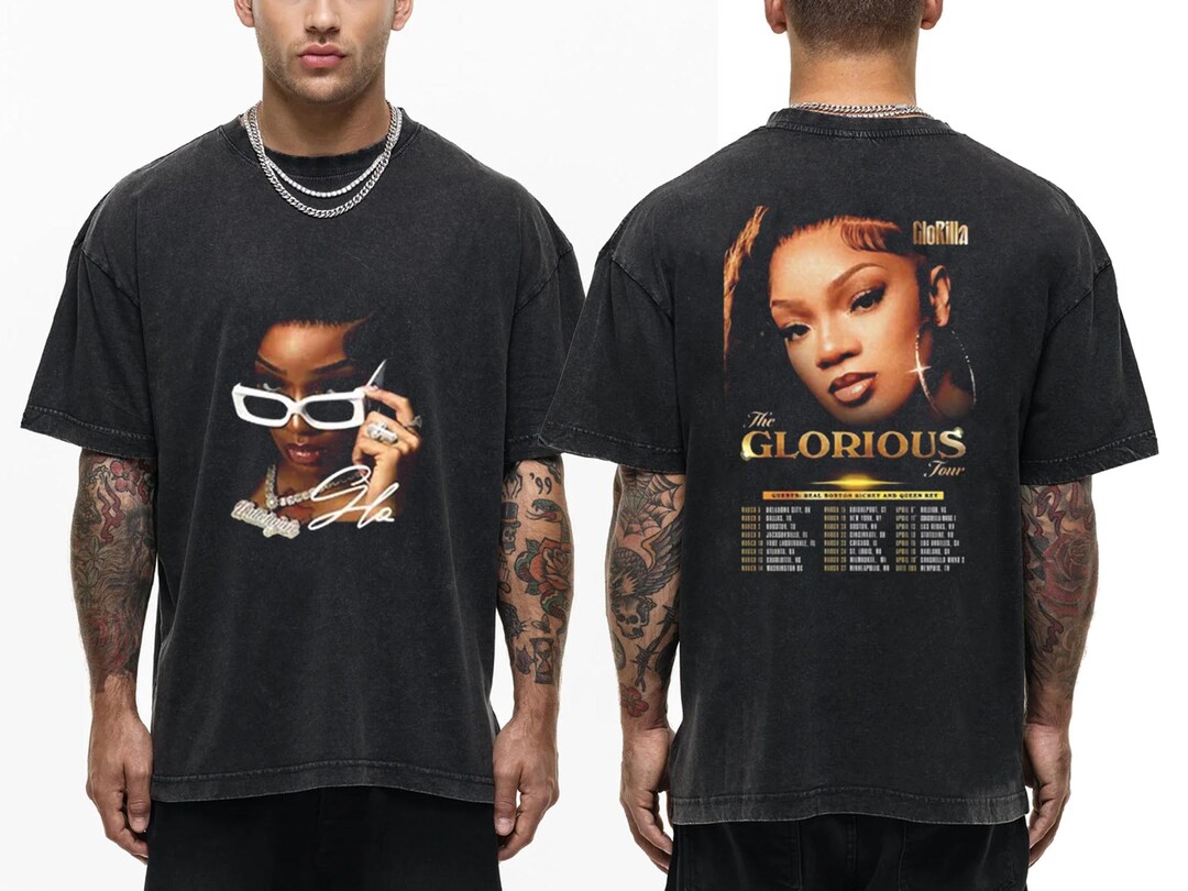Glorilla Glorious 2025 Tour Shirt, Glorilla Merch, Glorilla 2025 ...