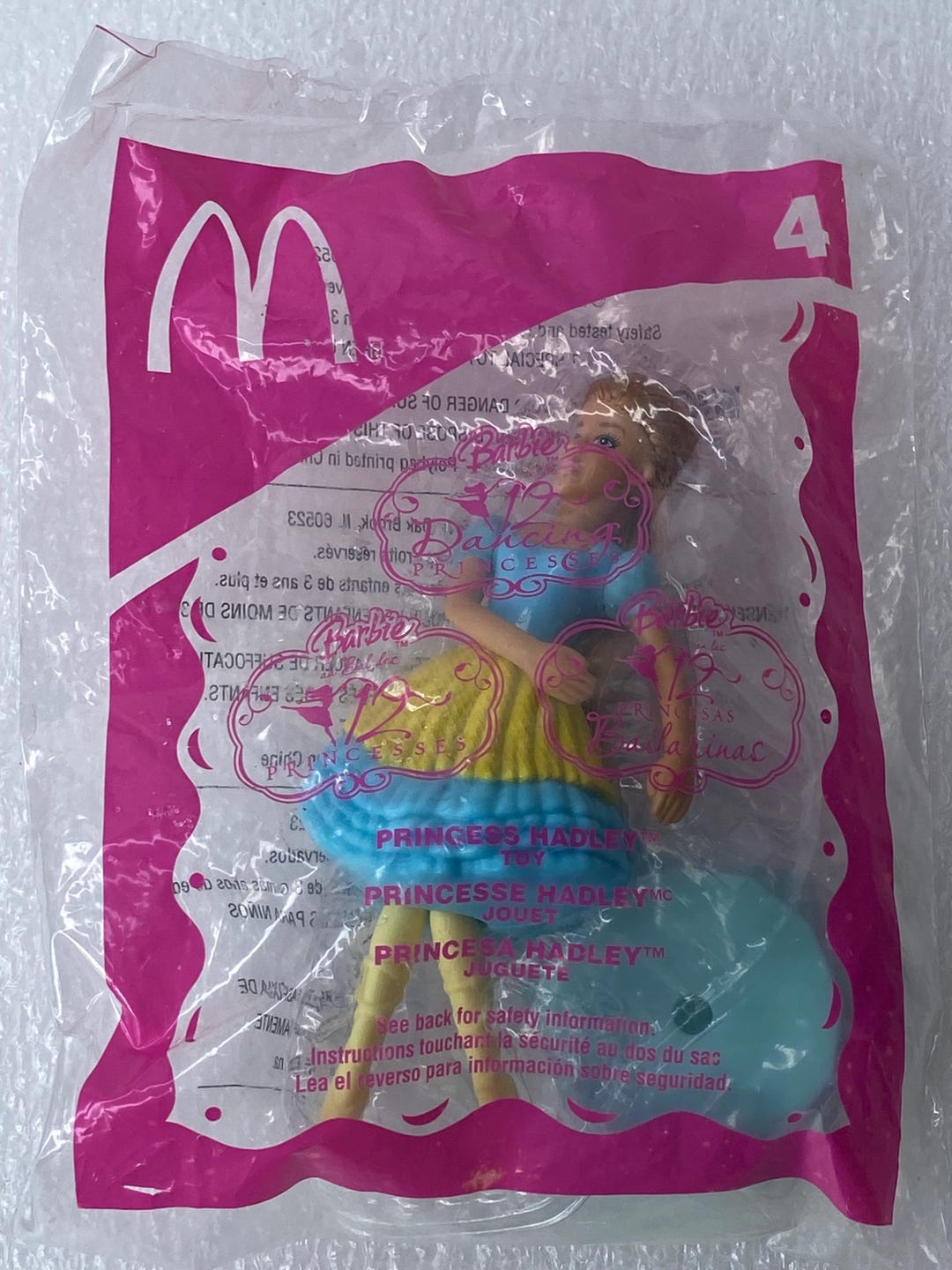 Barbie the 12 Dancing Princesses HADLEY Doll 2006 Mcdonalds Happy Meal ...