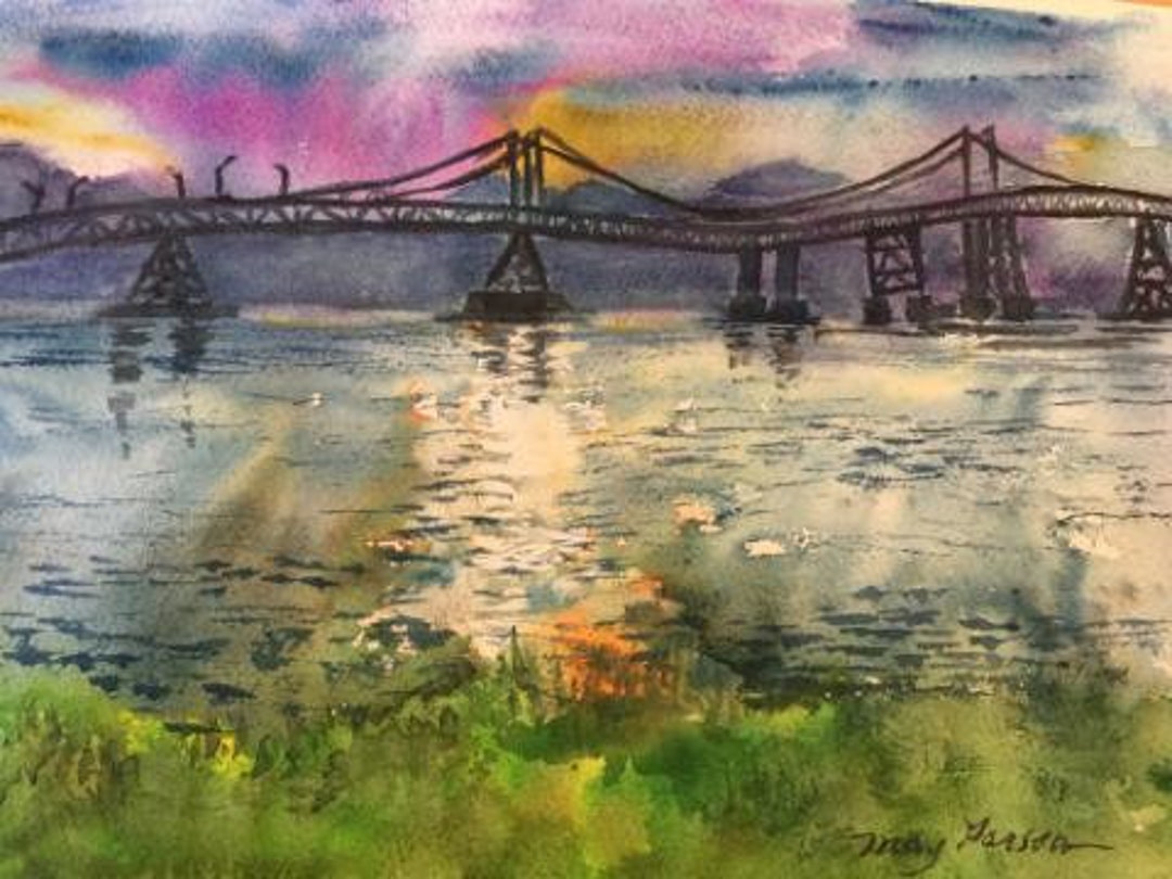 ORIGINAL Landscape Watercolor Painting - Etsy ORIGINAL Landscape Watercolor Painting - Etsy