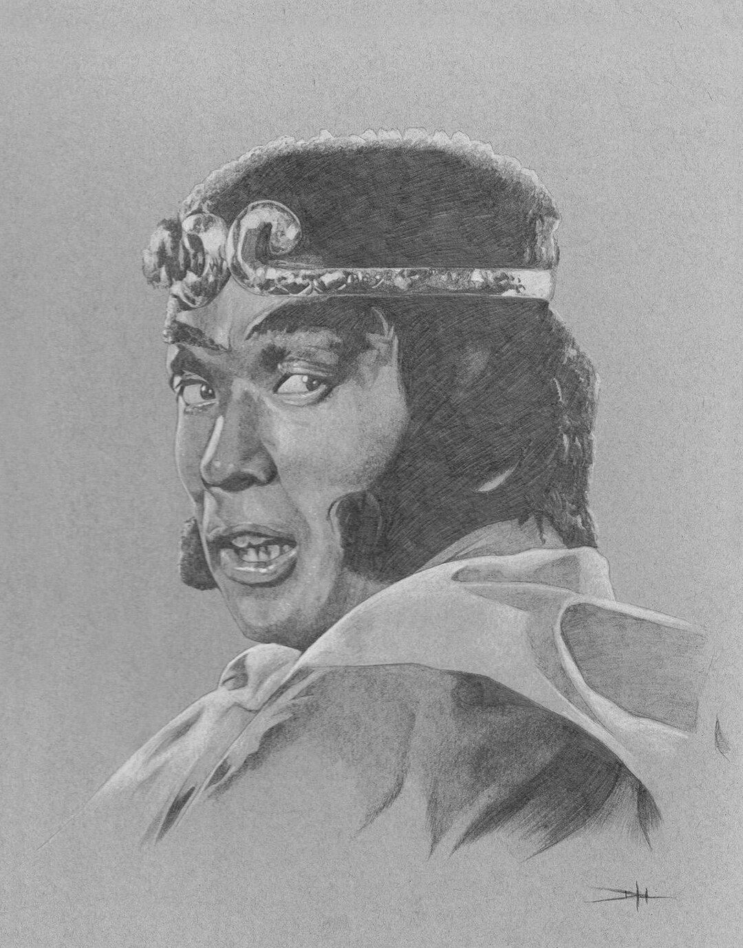 Monkey Magic_ Saiyūki_pencil Portrait_stomp2025050 - Etsy
