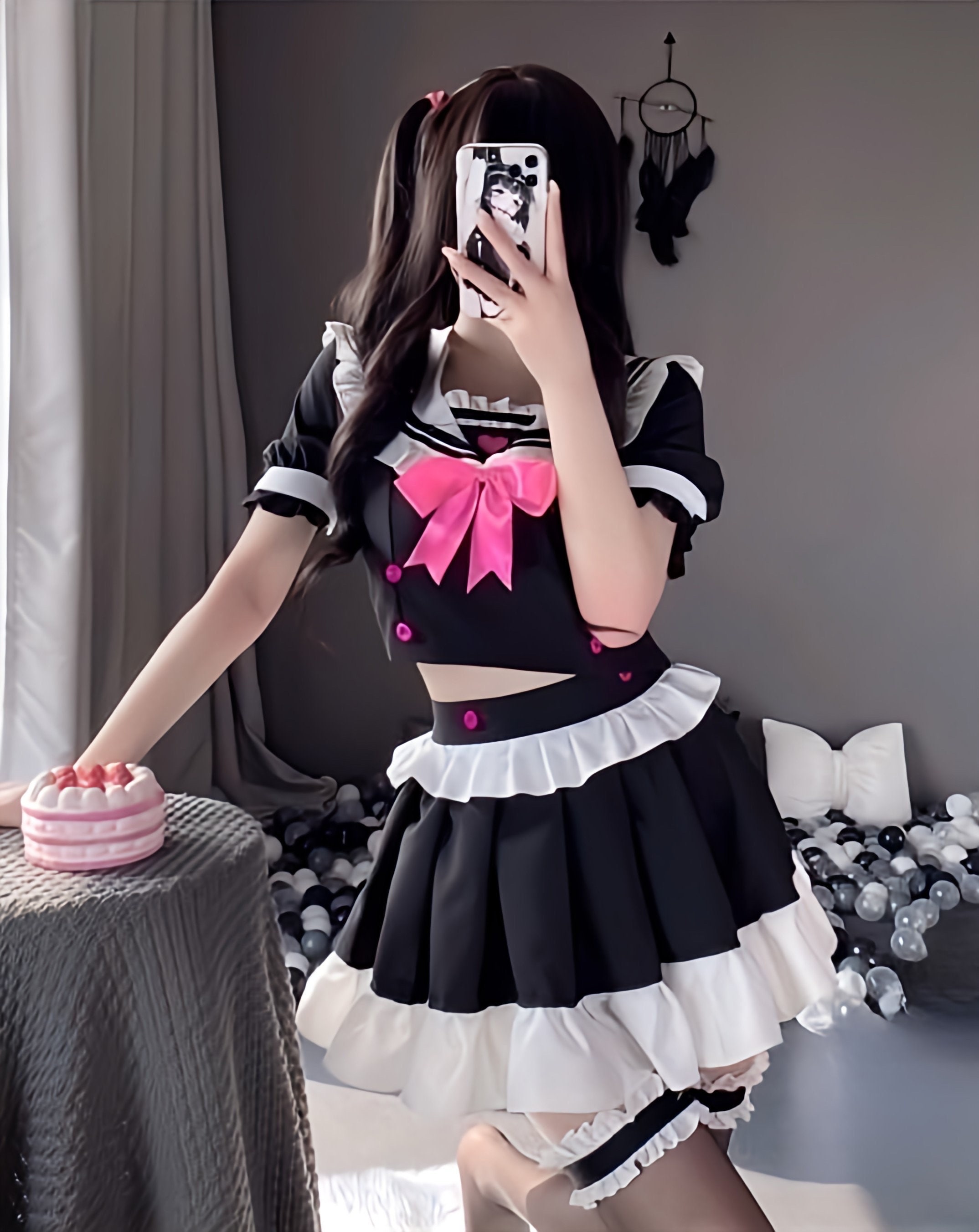 Maid Outfit anime Design, Cosplay for Women - Etsy