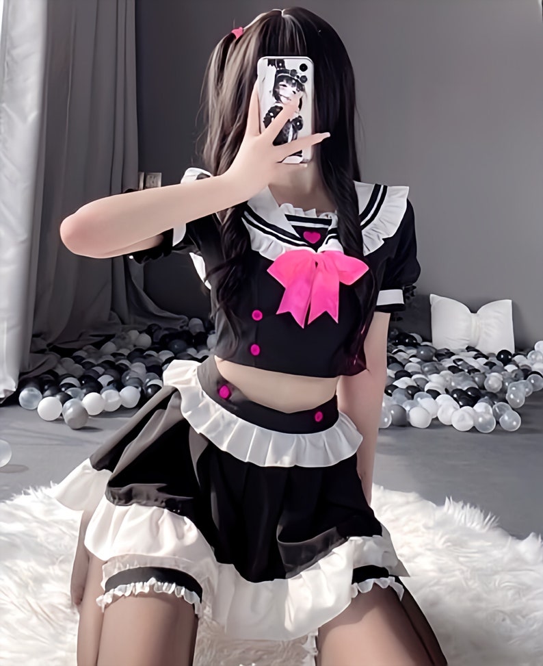 Maid Outfit anime Design, Cosplay for Women - Etsy
