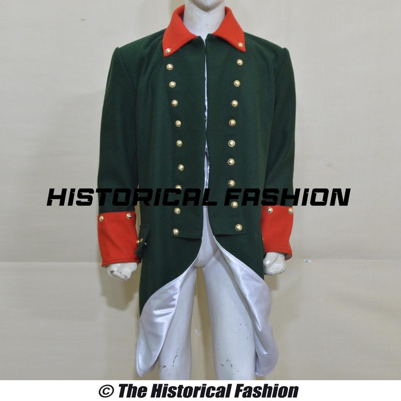 18th Century Regimental Coat - Etsy
