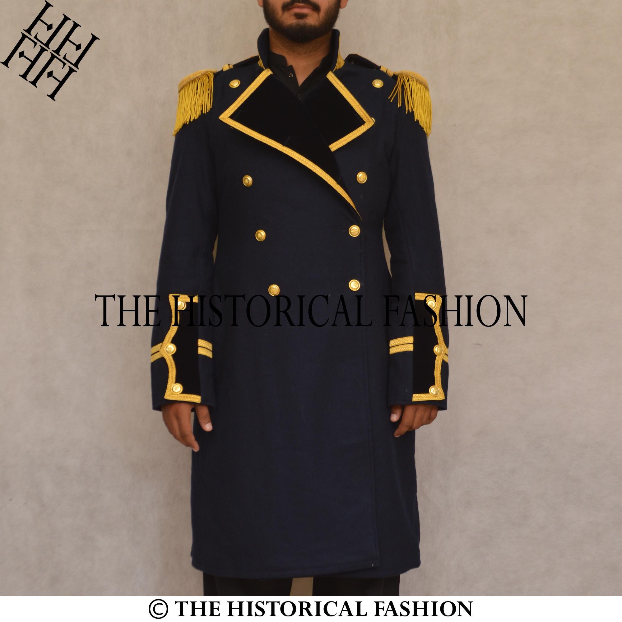 New Men Imperial Navy Large Gala Uniform, Naval Construction Inspector ...