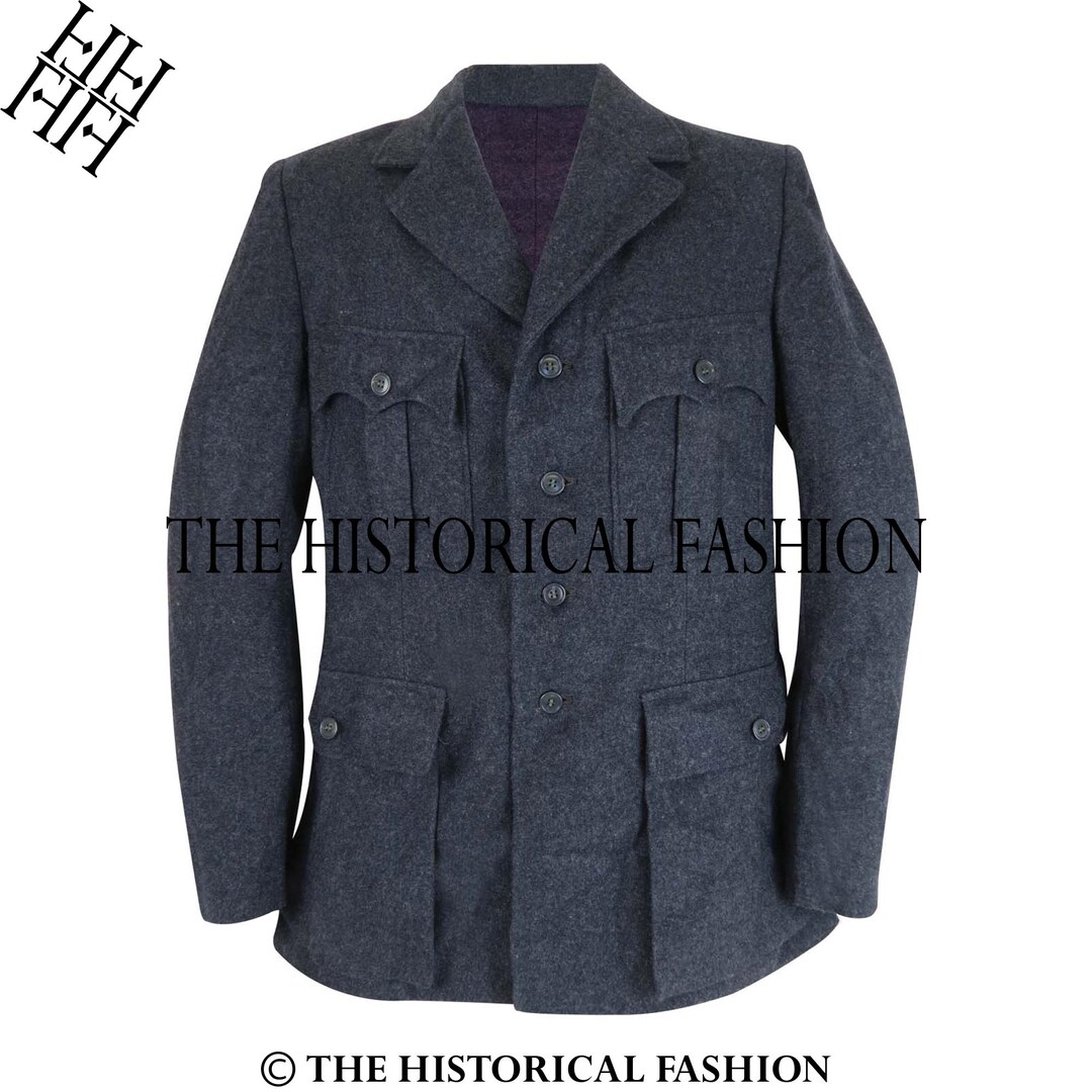 WWII Jacket, British Army Jacket, 18th Century British War Jacket, Men ...