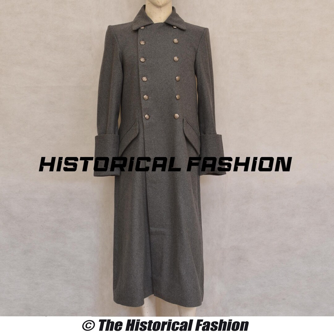 New Men Colonial Officer Jacket, Colonel Frock Coat, David Moore Frock ...