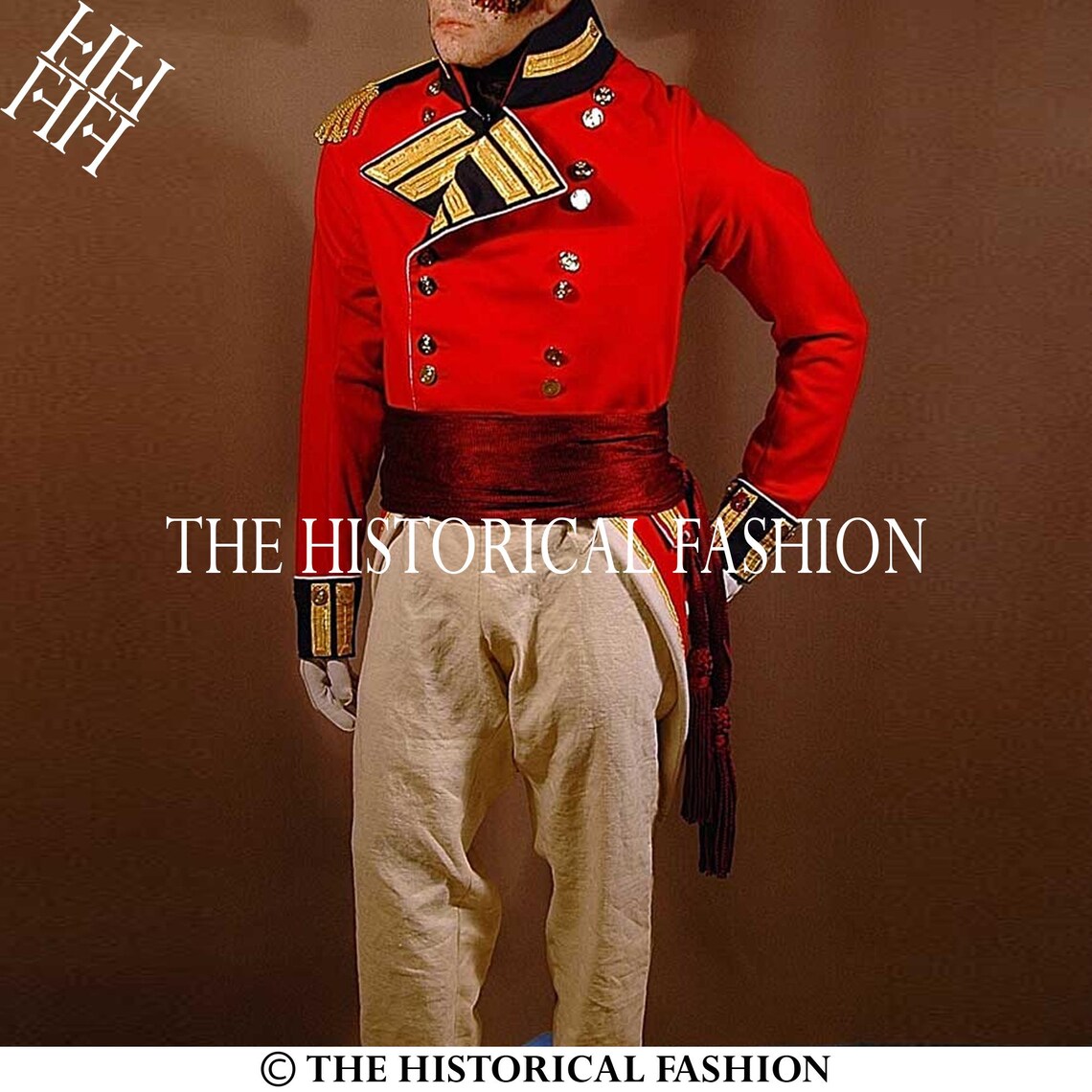 Red Wool 1812 British Royal Battalion Uniform - Etsy