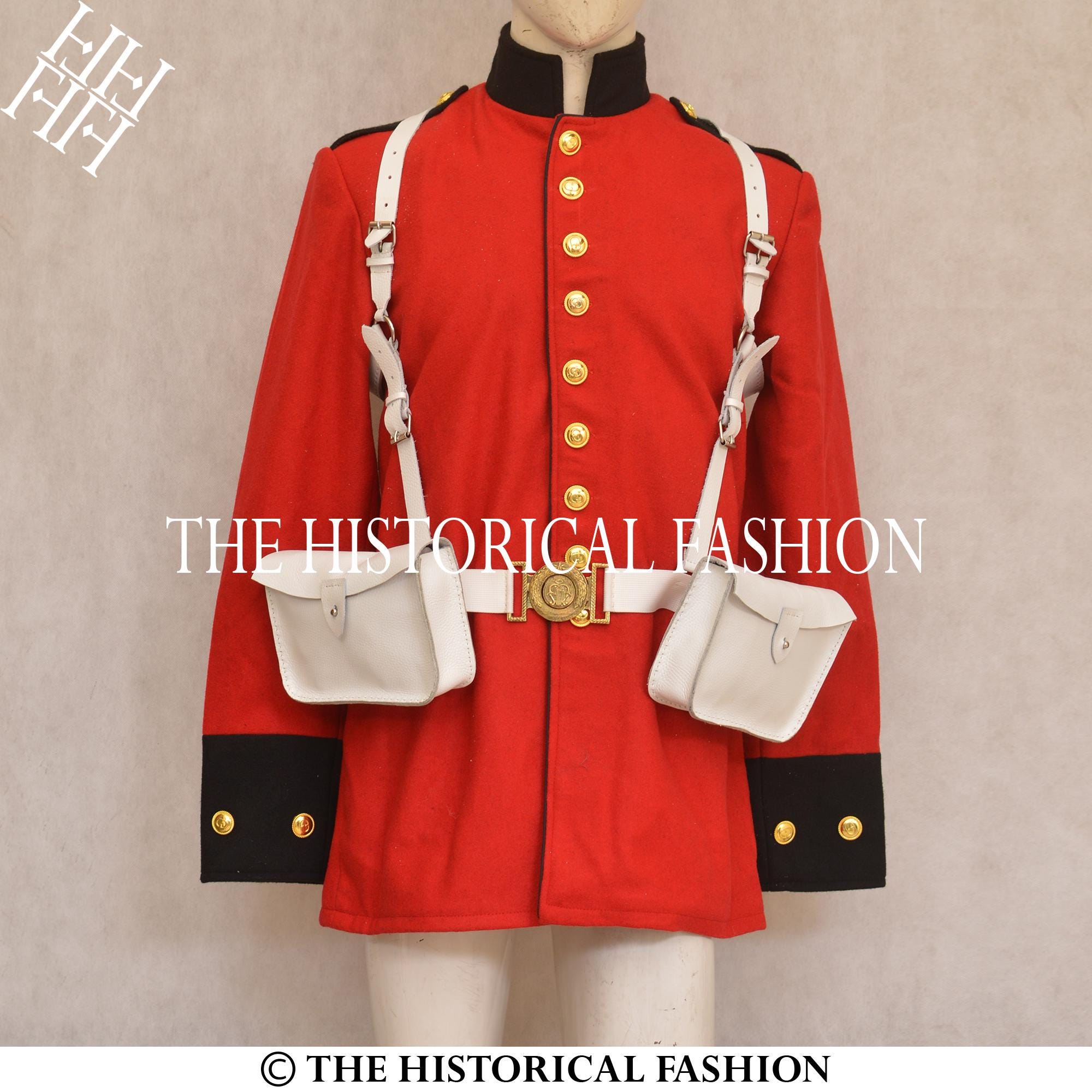 New British Zulu War Uniform, 24th Foot Regiment Uniform, Zulu Battle Re-enactment Uniform ...