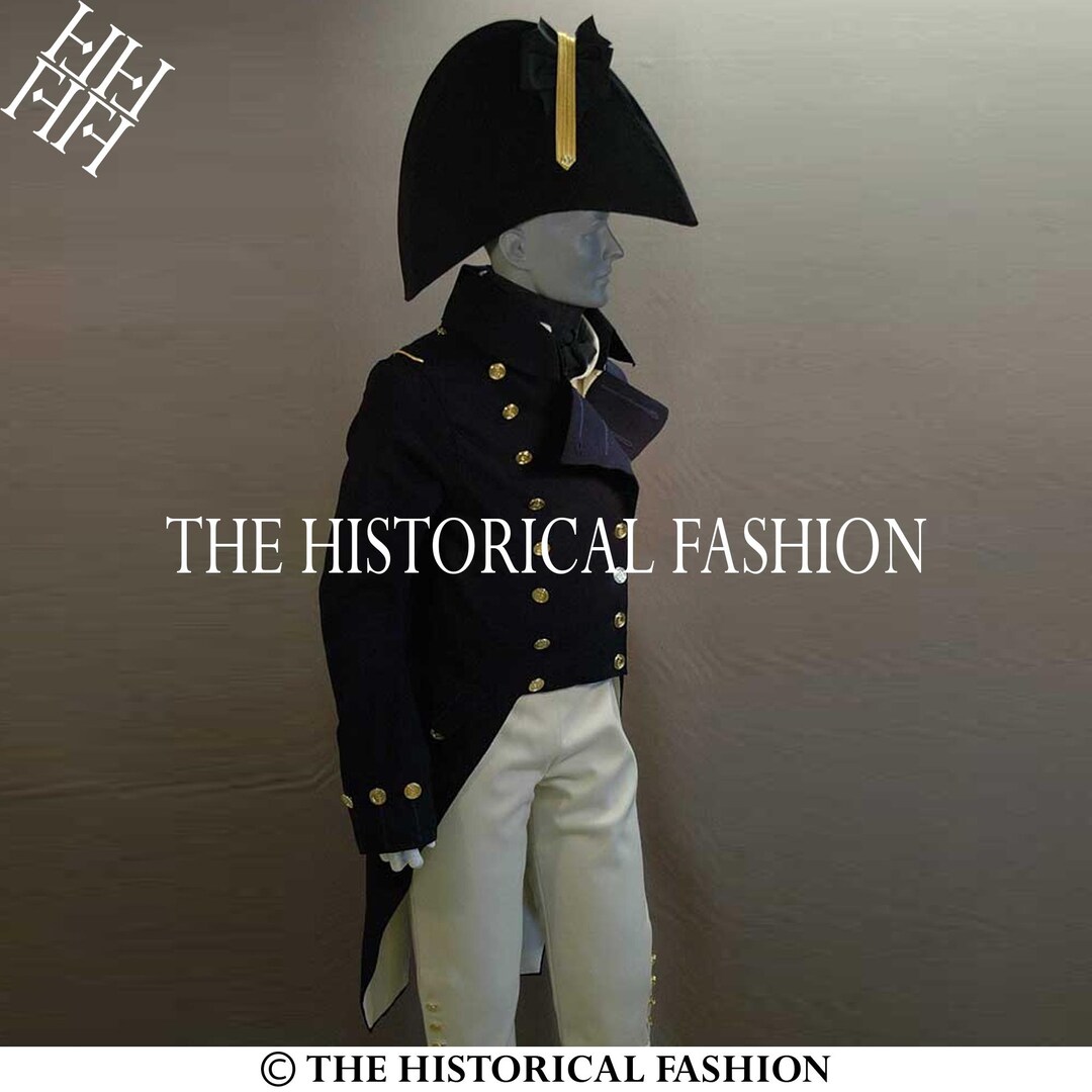 Wool Royal Navy Captain Uniform - British Naval Officer Coat - Etsy
