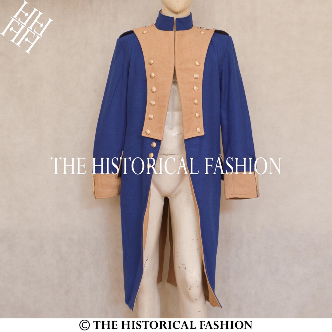 New Men Napoleonic Jacket, French Napoleon Jacket, French Guard Jacket ...