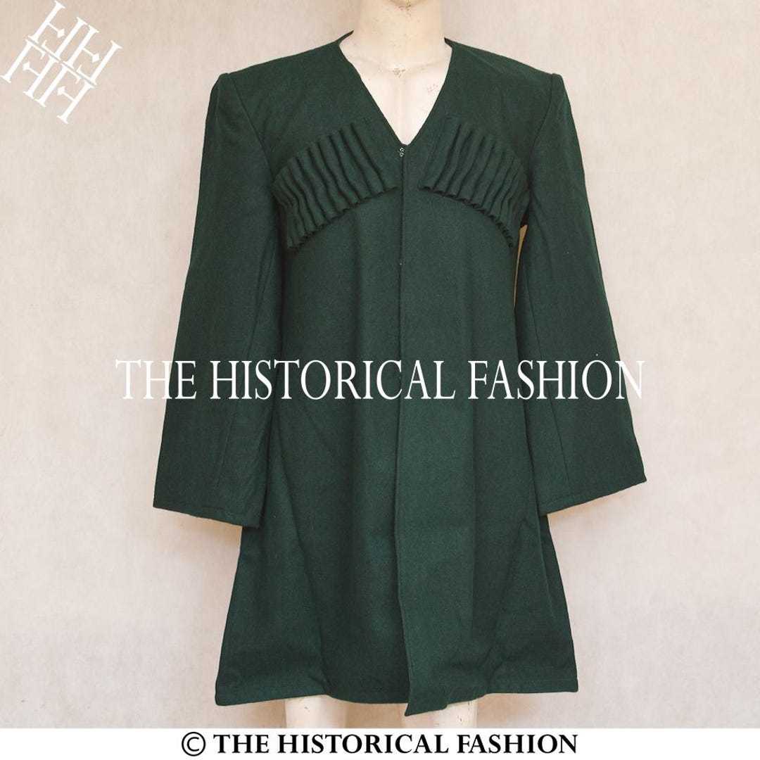 New Men Traditional Chokha, Georgian Chokha, Caucasus Cossack, Green ...